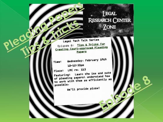 Legal Tech Talk Series | PPT