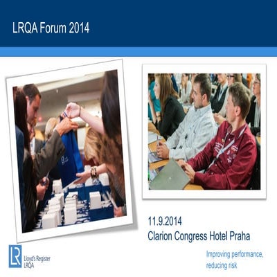 LRQA Forum 2014 | PPT