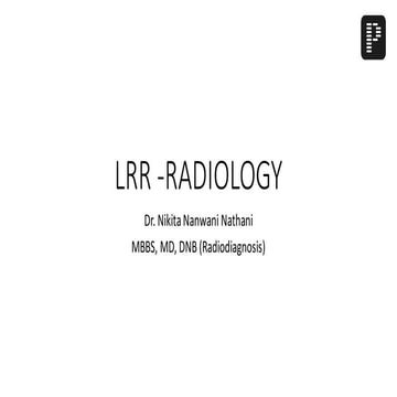 LRR Radiology (1).pdf for the mbbs student revision | PDF