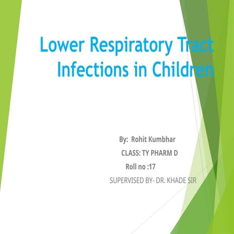 LRTI HEALTH CARE PROFESSION FOR STUDENT .ppt