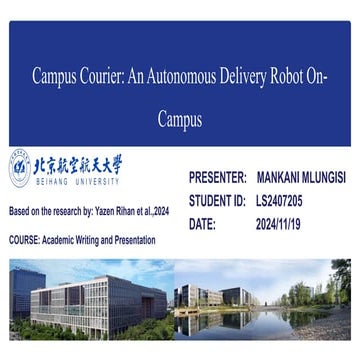 Autonomous Delivery Robot On-Campus-LS2407205-曼卡尼-PRESENTATION.pptx