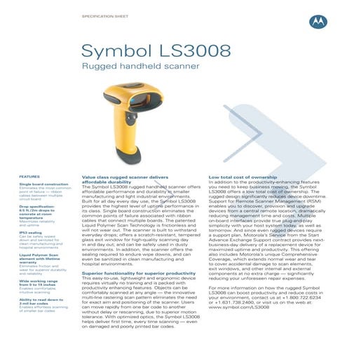 Ls3008 | PDF