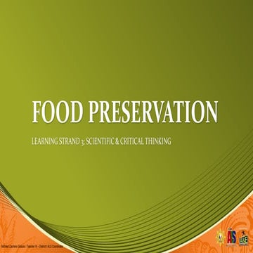 LS 3 Food Preservation | PPTX