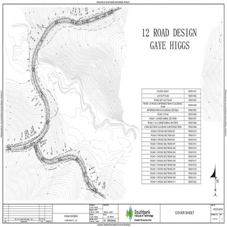 12D assignment road design cover sheet (1) | PDF