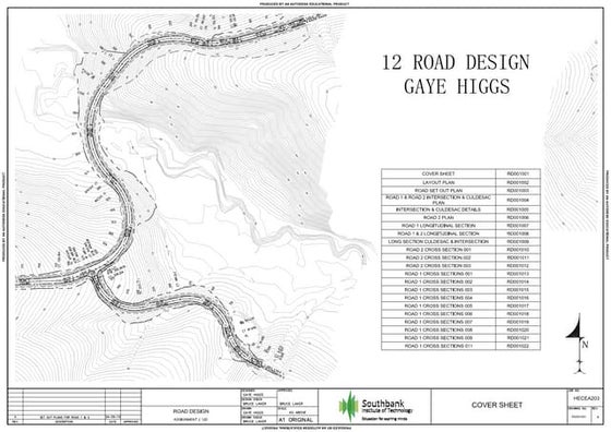 12D assignment road design road 1 culdesac plan (2) (1) | PPT