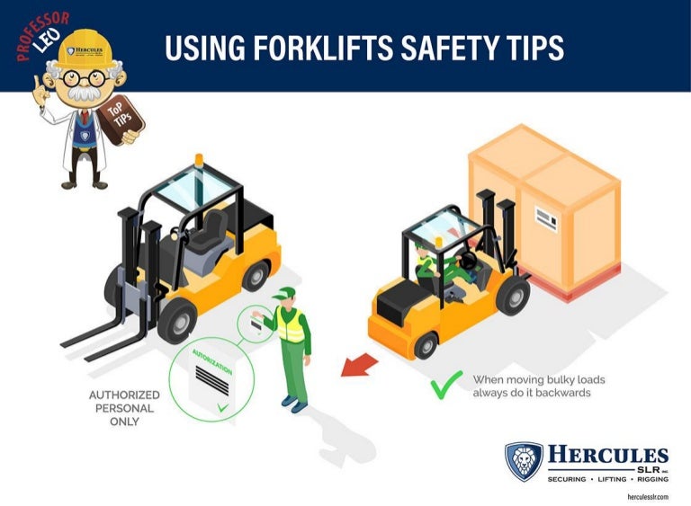 Forklift Safety: Certified Operators and Traveling in Reverse