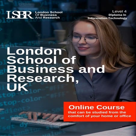 Level 4 Diploma in Information Technology – Delivered Online by LSBR,UK ...