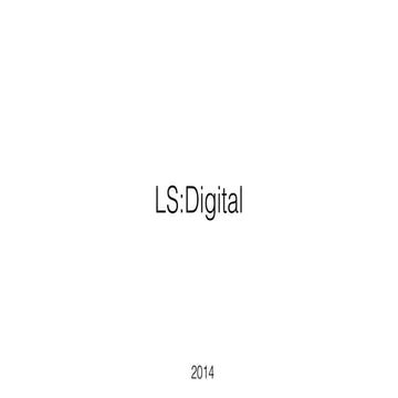 LS:Digital - услуги | PPT