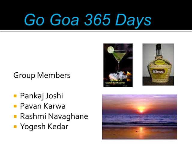 Presentation on Goa | PPTX