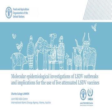 LSD symposium - C. E. Lamien - Molecular epidemiological investigation ...