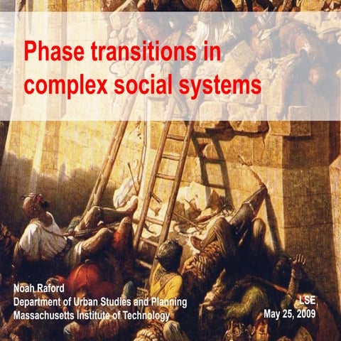 Collapse dynamics: Phase transitions in complex social systems | PPTX | Physics | Science