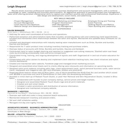 Resume | PDF