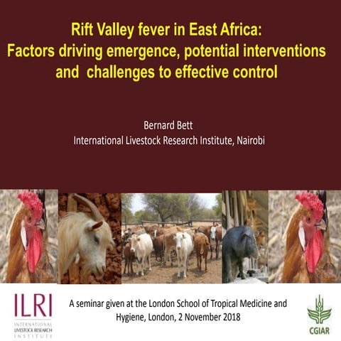 Rift Valley fever in East Africa: Factors driving emergence, potential ...
