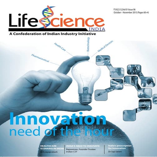 LifeSciences India- a Confederation of Indian Industry publication | PDF