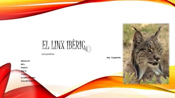 El linx nòrdic - LS Manlleu - 1r ESO | PPT