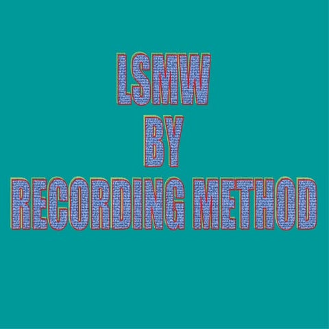 Lsmw by recording_method | PPT | Business | Business and Finance