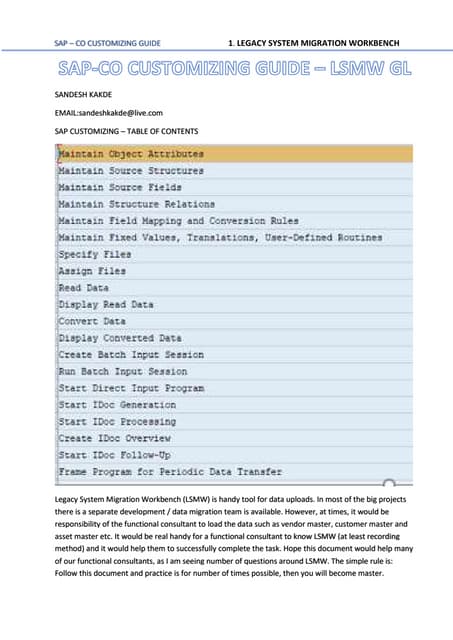 Sap transaction-codes-list | PDF