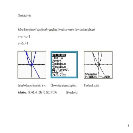 Algebra 2 Unit 4 Lesson 4 | PDF