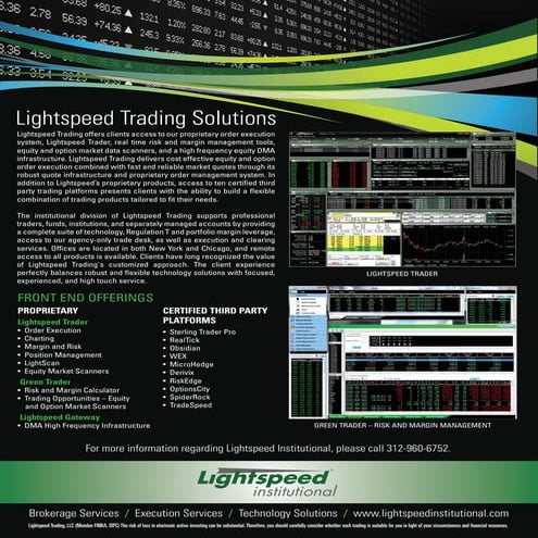 Lightspeed Overview | PDF | Stocks and Bonds | Personal Investing