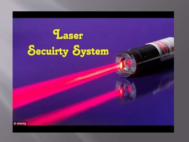 laser security alarm (Physics investigatory project 12) | DOCX