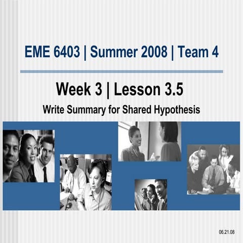 EME5608_Lesson 3.5 | PPT