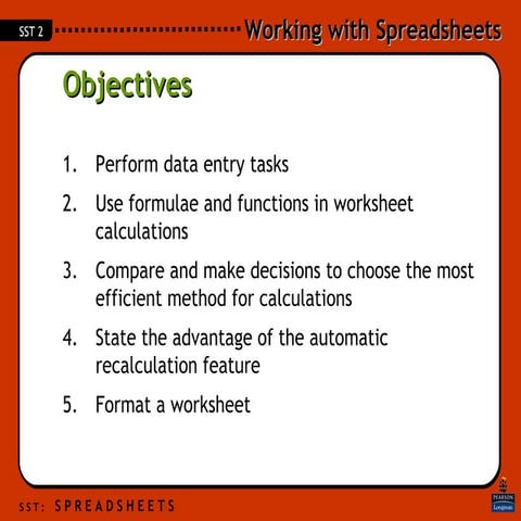 Excel lesson 2 | PPT