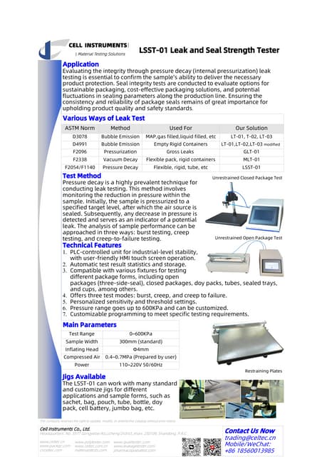 ISTA 1A - Packaging test offered at Micom Laboratories | PDF | Science