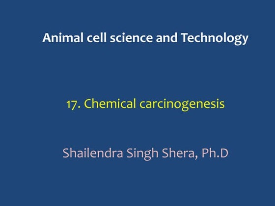 CARCINOGENICITY | PDF
