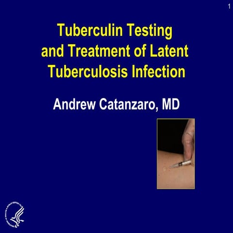 Latent Tuberculosis: Identification and Treatment | PPT