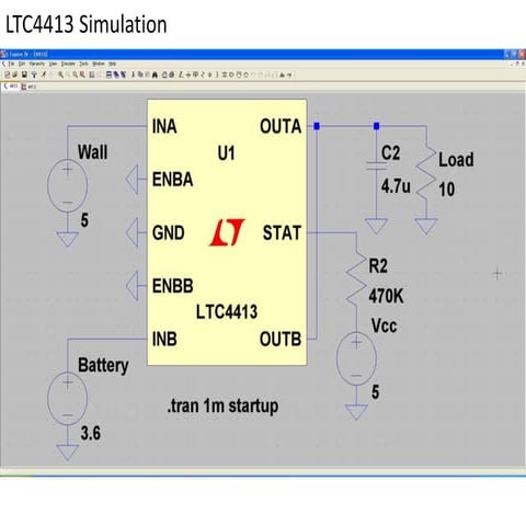 LTC4413 Simulation using LTspice | PPTX