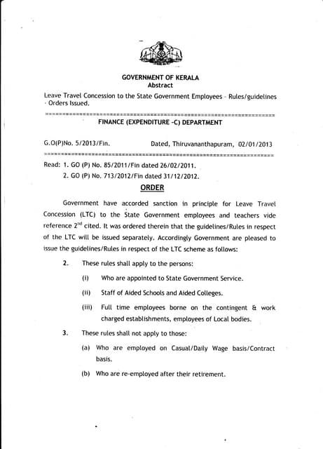 cash declaration register to be maintaine in Kerala government offices ...