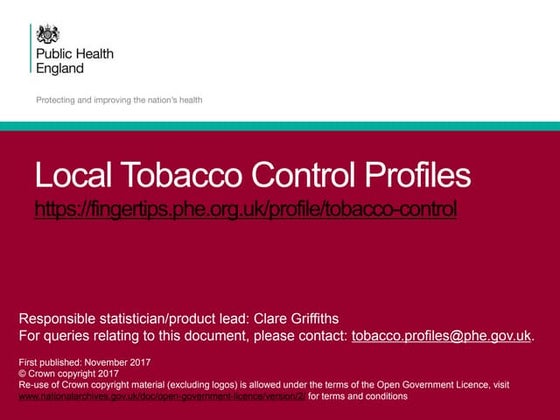 Stoptober: infographic of HSCIC statistics on smoking | PDF