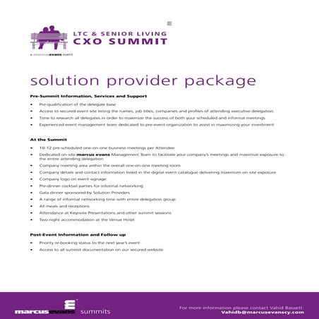 solution provider package | PDF