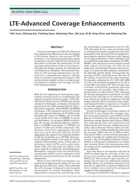 LTE Advanced Pro and M2M software development capabilities | PPT