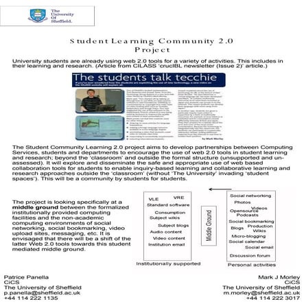 Student Learning Community | PPT