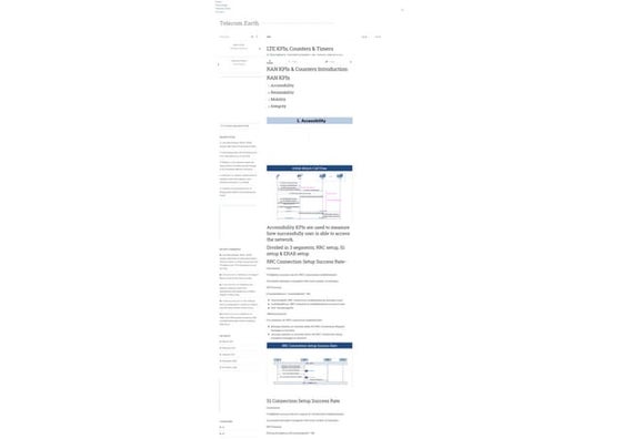LTE KPIs and Formulae | PPT