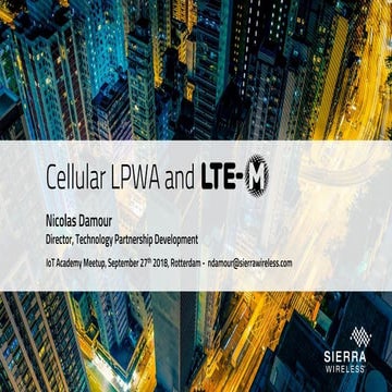 Cellular LPWA and LTE-M | PDF