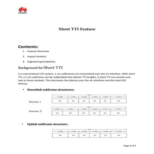 LTE Short TTI Feature.docx