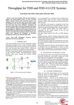Throughput Calculation for LTE TDD and FDD System | PDF