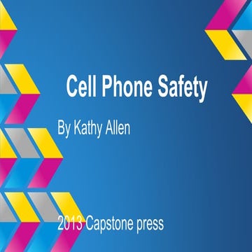 Cell phone saftey | PPTX | Crime & Harmful Acts to Individuals, Society ...