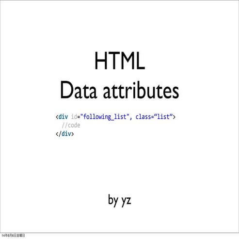 Lt html data_attributes | PPT