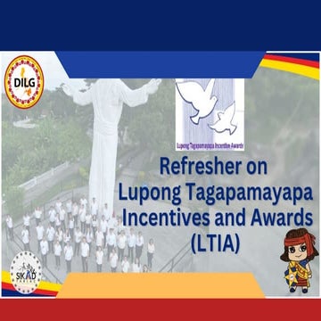 LTIA Training Presentation FOR BARANGAY LUPON | PPTX