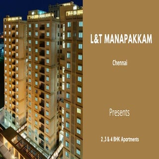 L&T Realty Manapakkam Chennai - E-Brochure | PDF