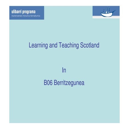 B06 Berritzegunea | PPT