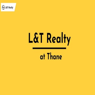 New Launch L&T Realty Thane | PDF