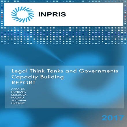 Legal Think Tanks and Governments Capacity Building Report | PDF