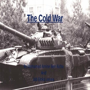 The Cold war | PPT