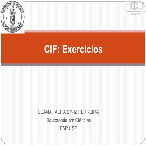 Modelo avaliação da CIF | PDF