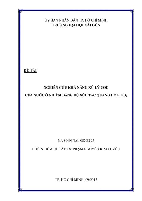 Qcvn 40 2011 BTNMT | PDF