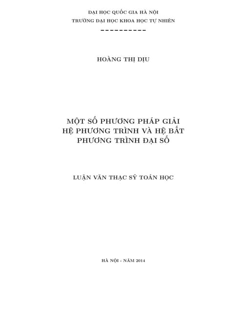 Diophantine equations Phương trình diophant | DOC